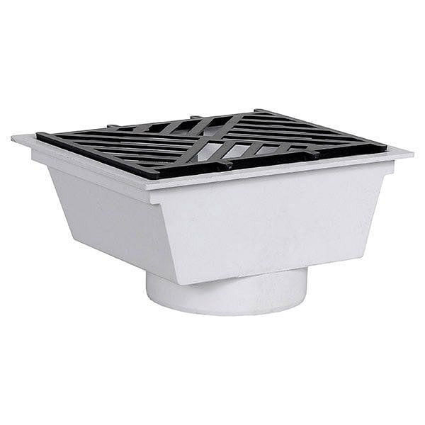 Embudo PVC con Reja 20x20 110 Mm Amanco - Easy