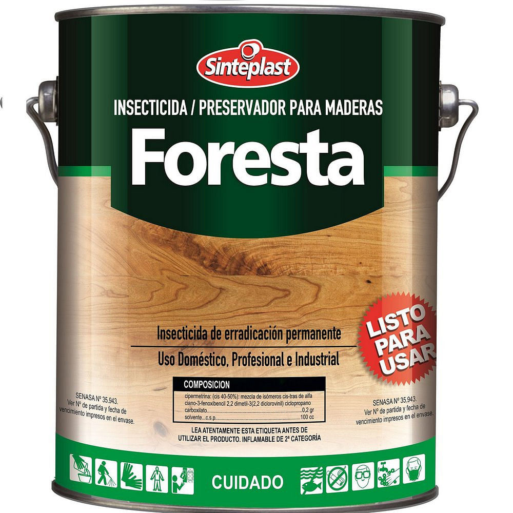 Preservador Insecticida Paramadera Foresta 4L - Easy