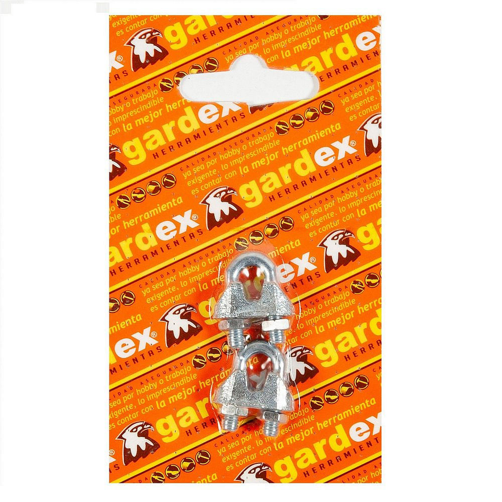 Grampa Cable de Acero 1/4 Pulg 2 Un Gardex - Easy