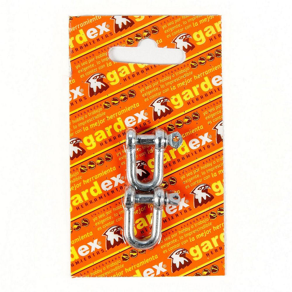 Grillete Recto Acero Forjado 3/16 2 Un Gardex - Easy