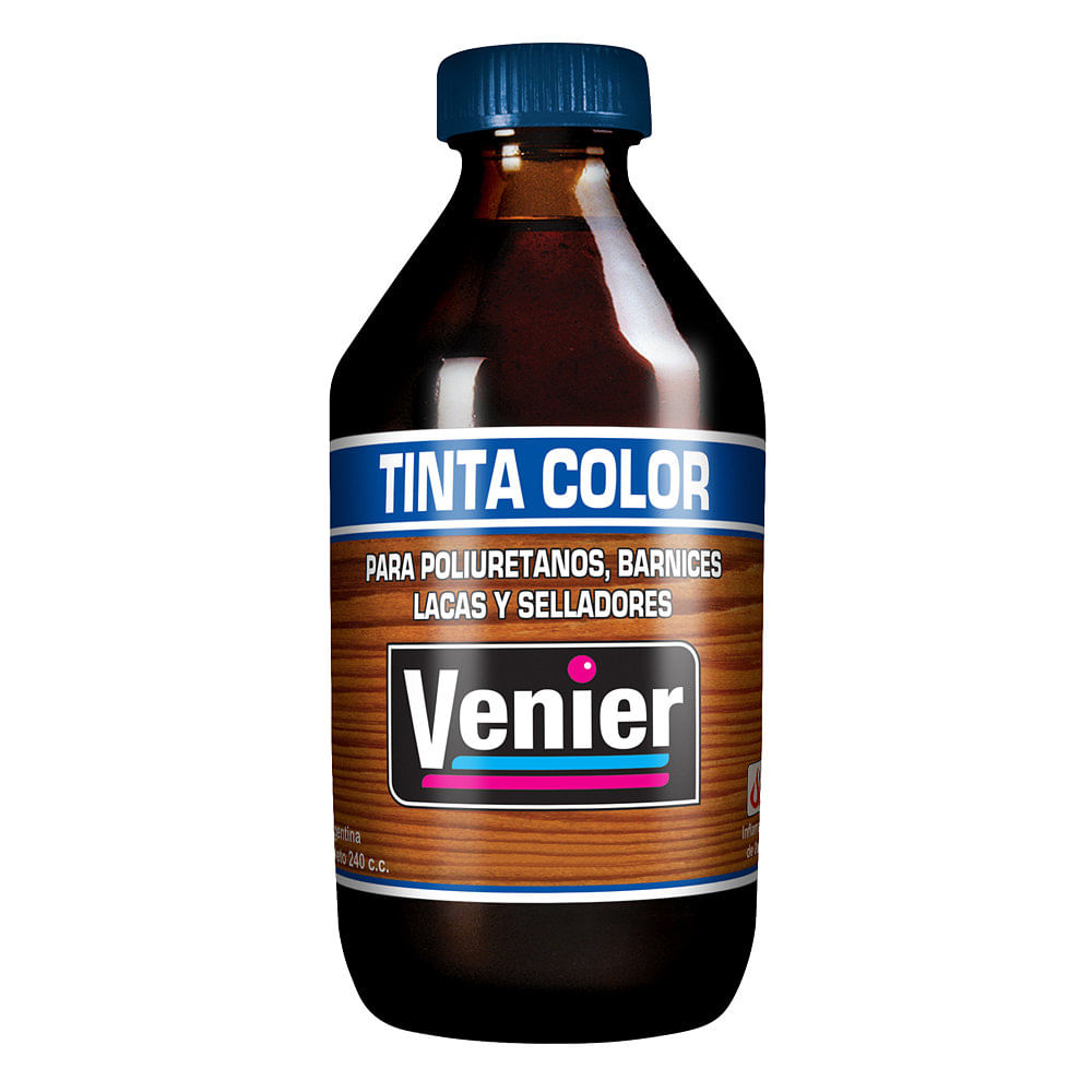 Tinta Para Maderas Caoba x 240Cc. Venier - Easy