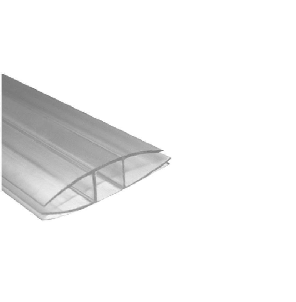 Perfil Policarbonato H Cristal 2,9X0,1 - 8/10 Mm Corblock - Easy