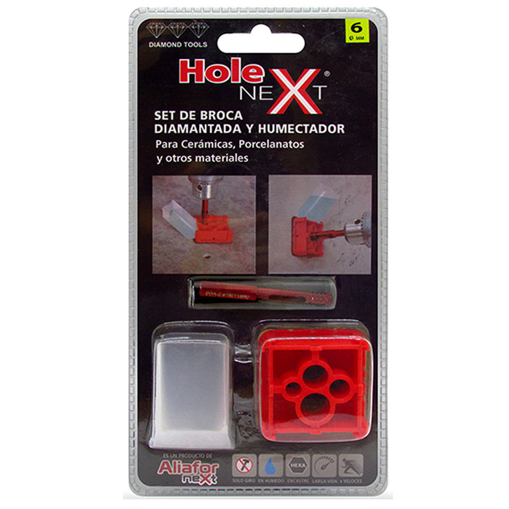 Holex Bda-S6/Set Broca Diamantada 6Mm Porcelanatos Y Ceramicos - Easy