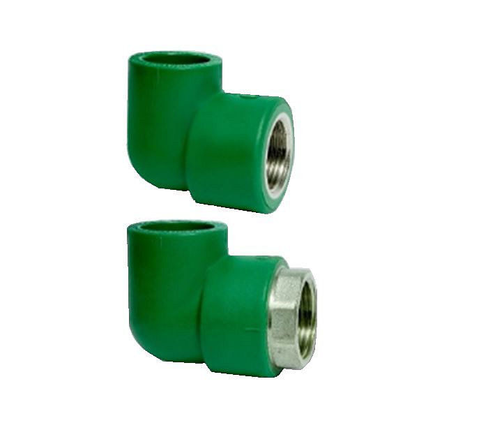 Codo 90° Termofusión Tubofusión Con Inserto H 25 X 3/4 Pulg - Easy