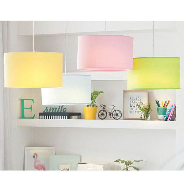 Colgante PVC 1 Luz E27 Rosa Circular Monteluz - Easy