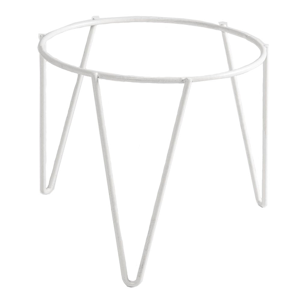 Pie Redondo Aro Don Emilio 13 Cm Blanco - Easy