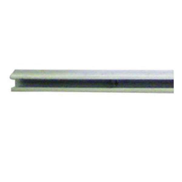 Riel Metal Blanco 1,6 Mts con Bastón Nacional Perfiltec - Easy