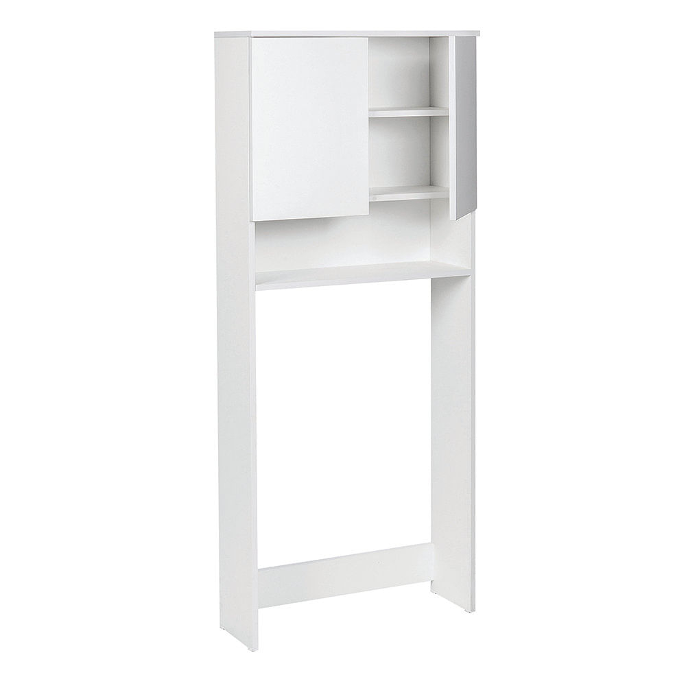Mueble Sobre Inodoro 1,55 Mts Melamina Blanco ABC - Easy