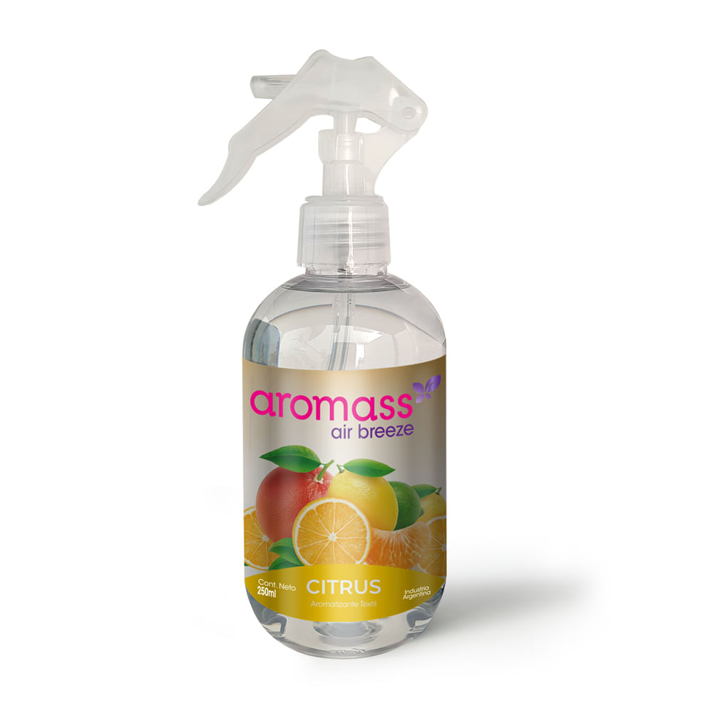 Aromatizante De Telas Citrus 250 Ml Aromass - Easy