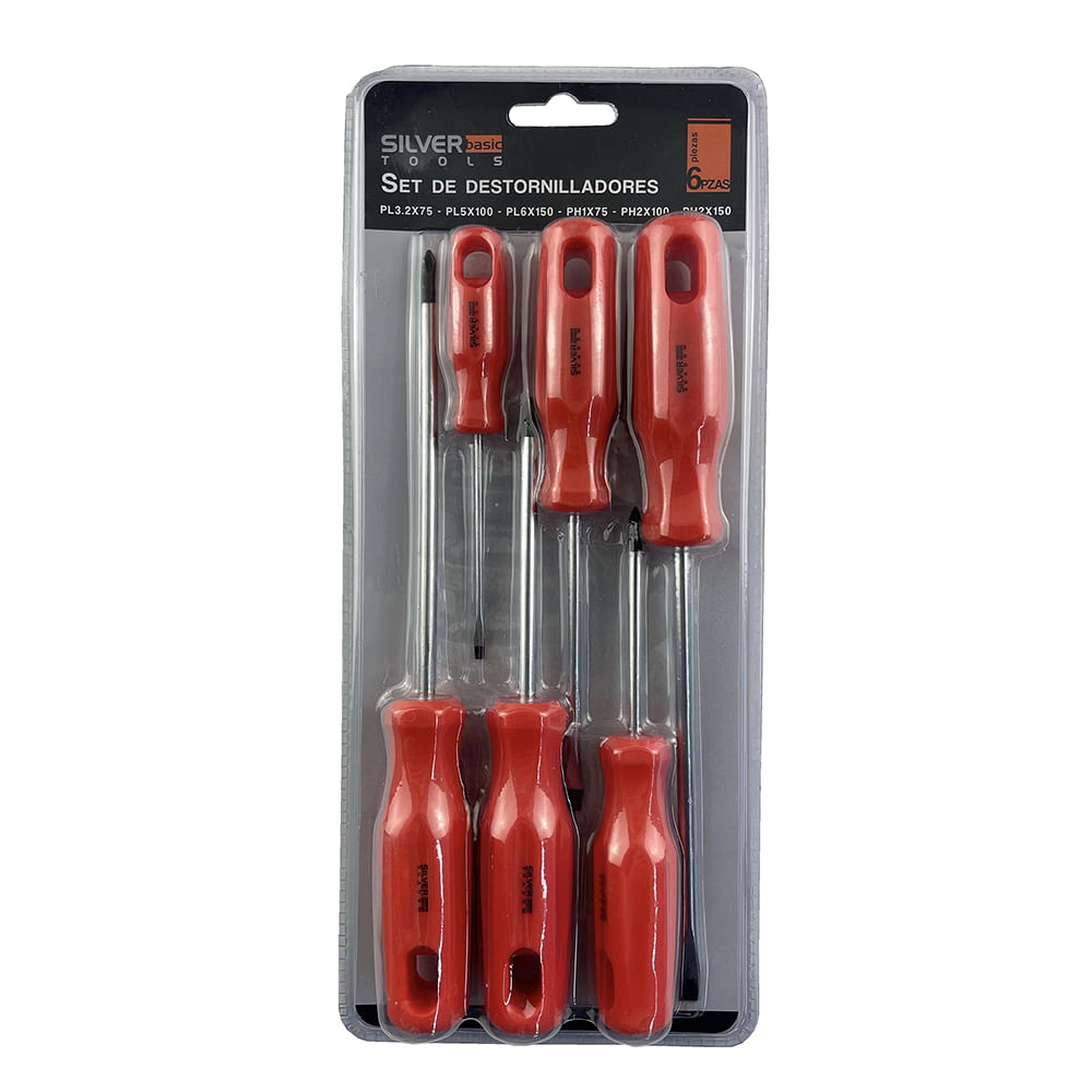 set de 6 destornilladores - Easy