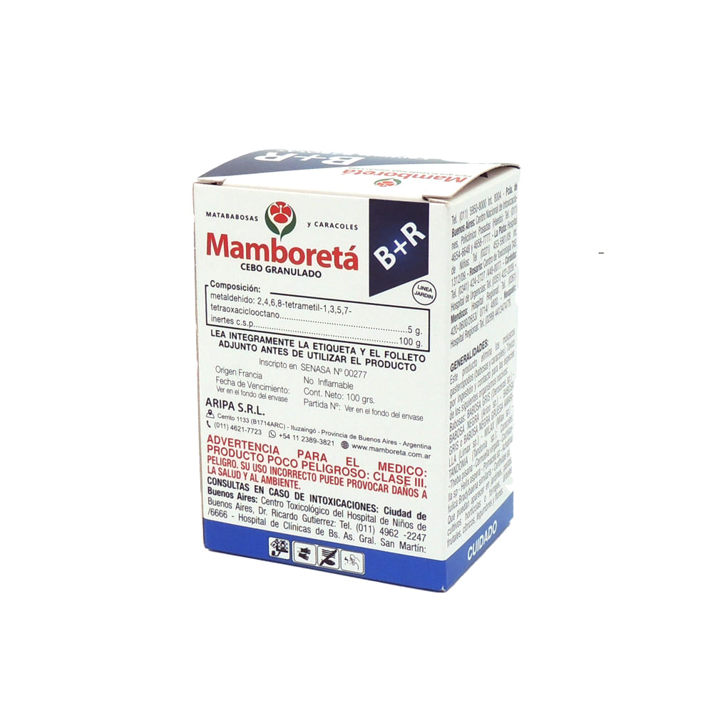 Matababosas Mas Estuche Mamboreta X 100 Grs Mamboretá - Easy