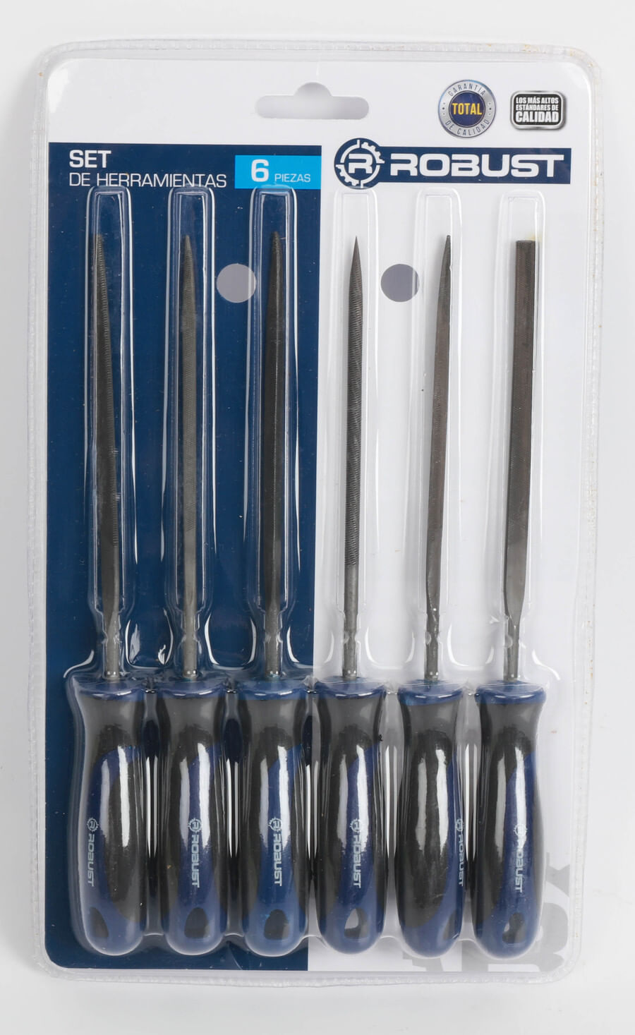 Set de Limas 6 Piezas Robust - Easy