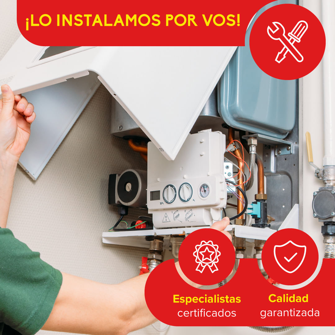 Instalación Calefón Tiro Natural-Comodoro Rivadavia - Easy