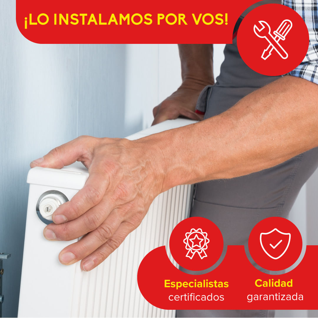 Instalación Estufa Sin Salida Sin Materiales - Easy Rosario - Easy