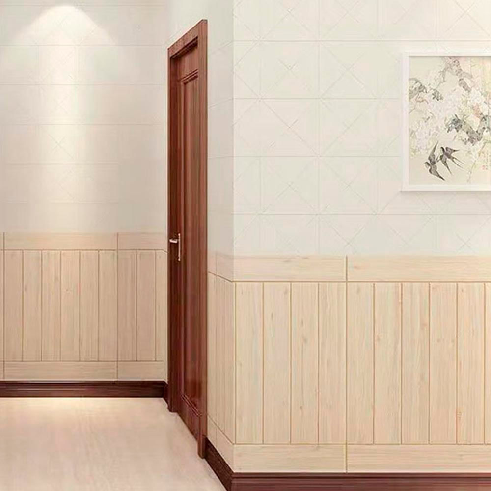 Placa Decorativa 3D Autoadhesiva Madera Haya 0,5 M2 Muresco - Easy