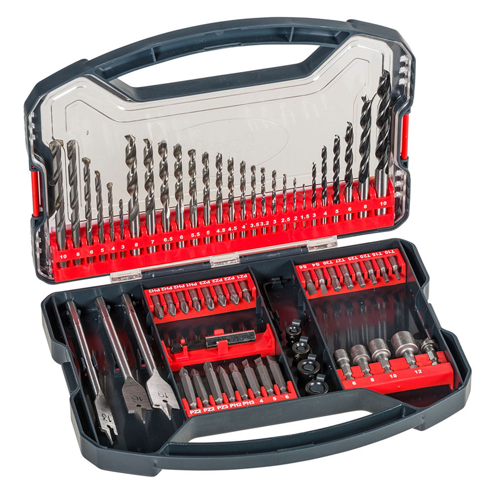 Set de Brocas Puntas Dados 62 Piezas Kwb - Easy