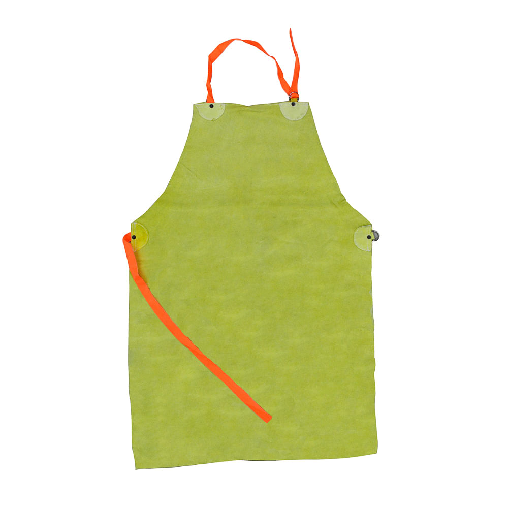 Delantal de Cuero Descarne Beige DP - Easy