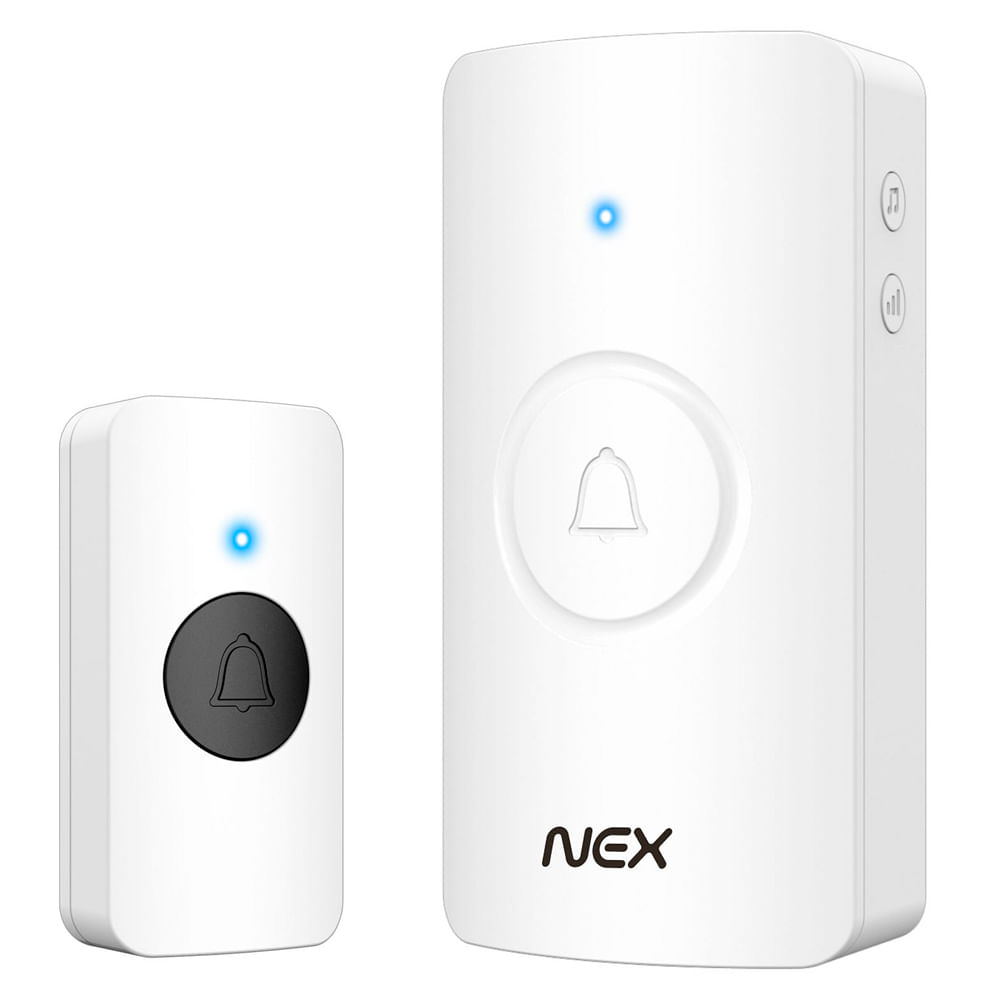 Timbre Inalámbrico 80 Mts Blanco NEX - Easy