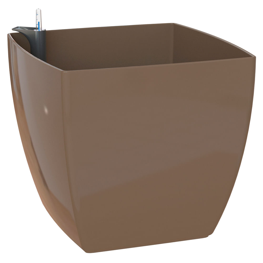 Maceta Siena Taupe Marrón 30X30X27 Cm Outzen - Easy