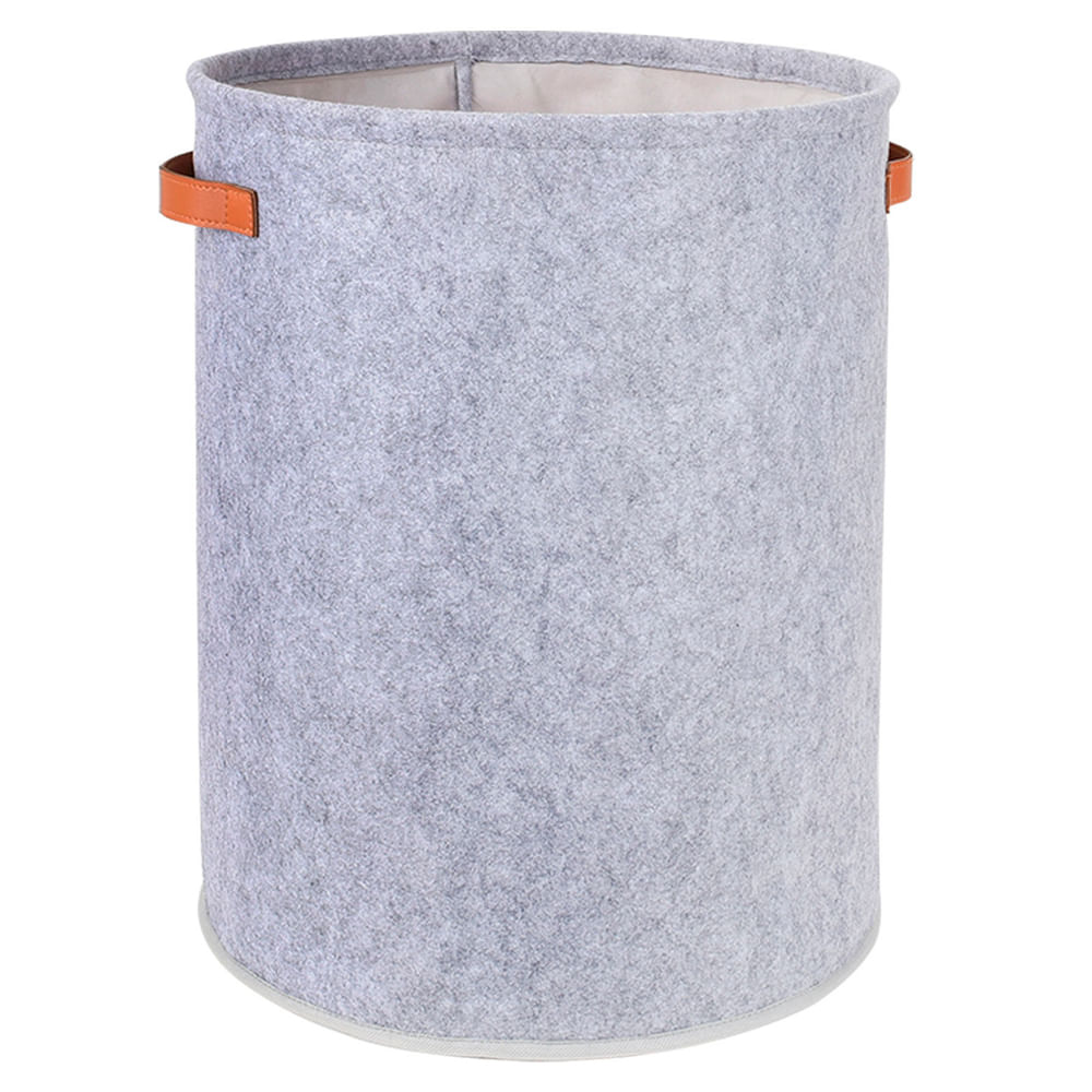 hamper fieltro redondo con asas - Easy
