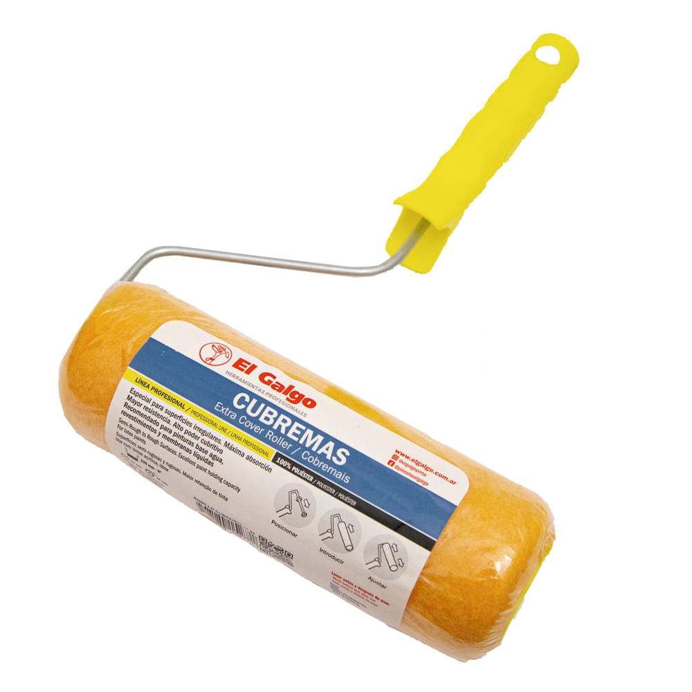 Rodillo Profesional N°50 Pelo Largo 22Mm El Galgo - Easy