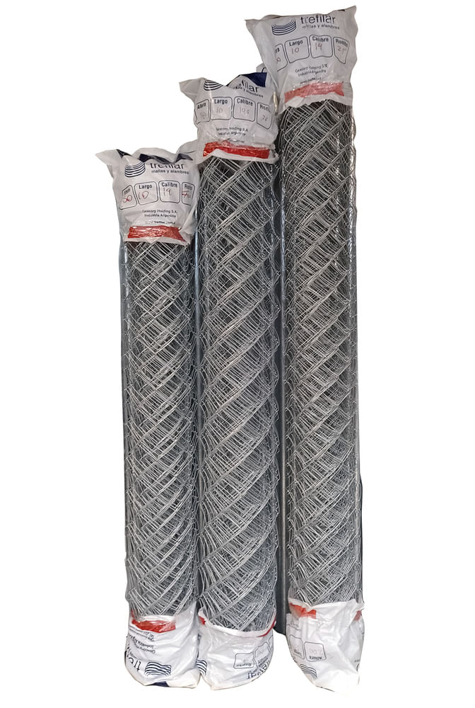 Tejido Romboidal Alambre Galvanizado 1,5 Mts - Easy