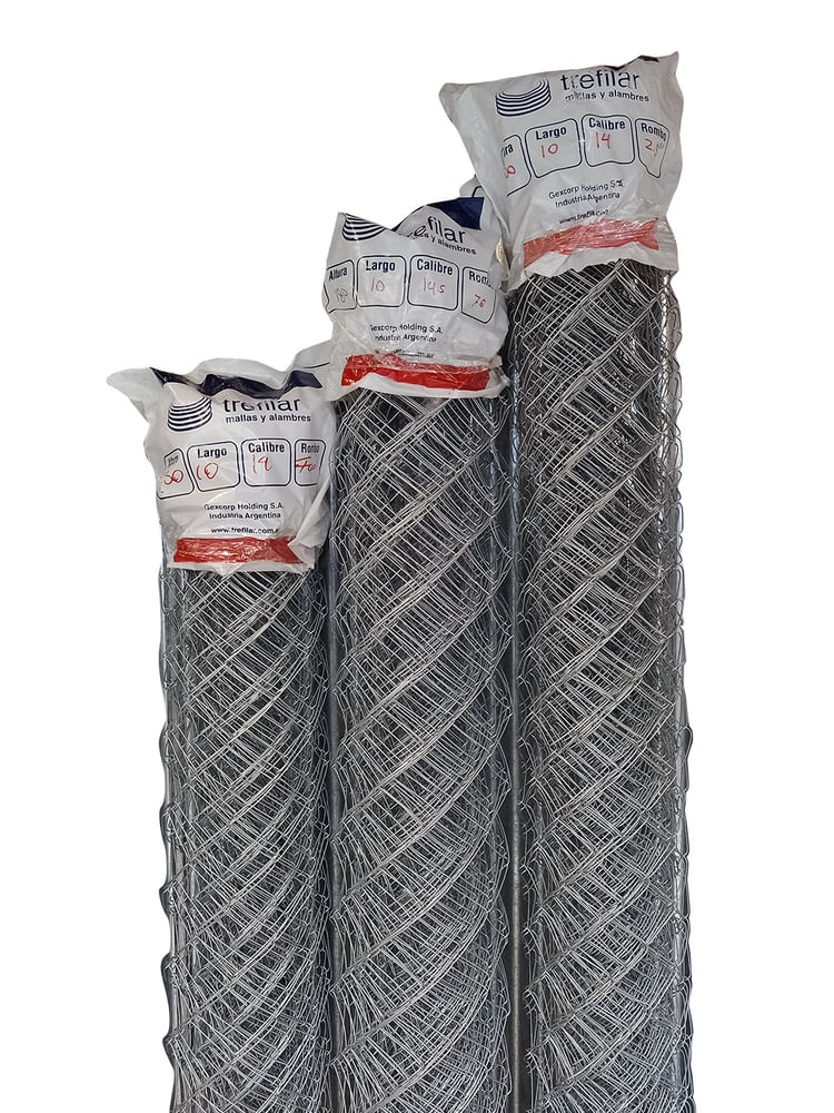 Tejido Alambre Romboidal 1.80 Mts X 10 Mts Calibre 14.5 - Easy