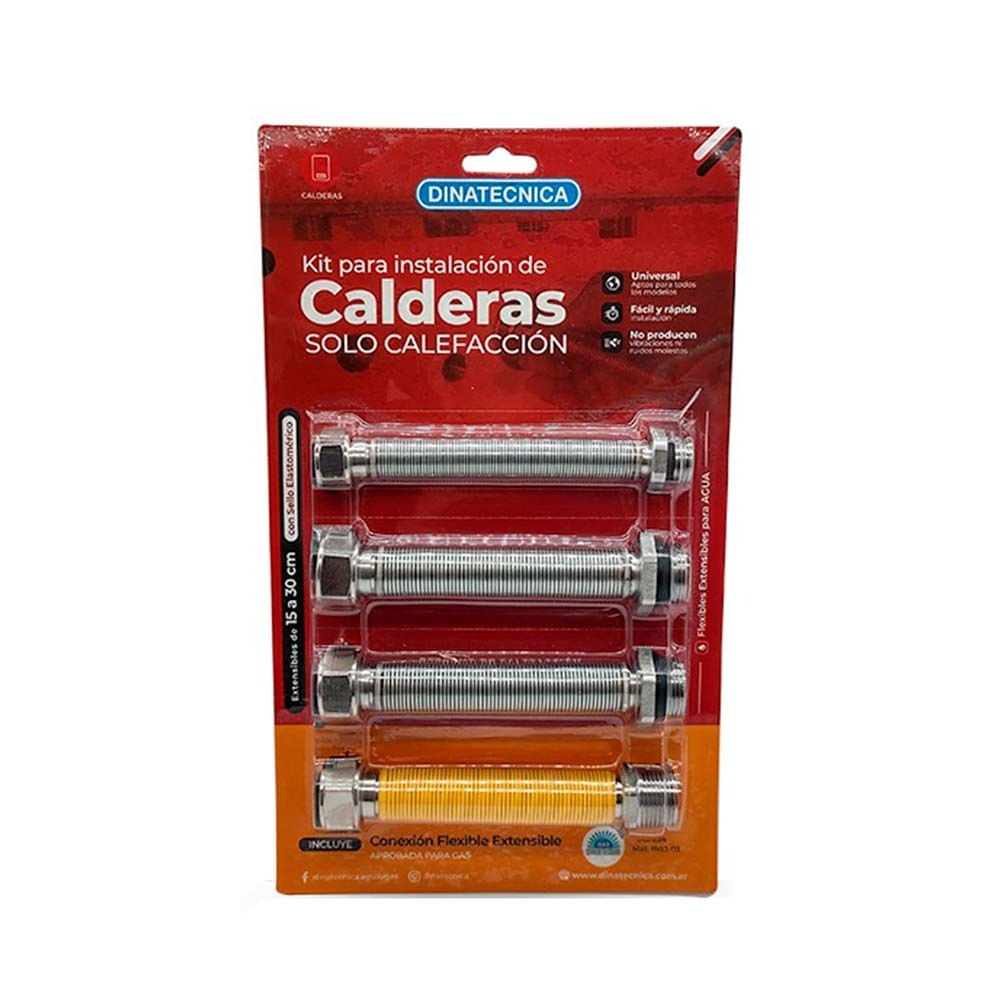 Kit Instalación Calderas Sólo Calefacción 15 a 30 Cm Dinatecnica - Easy