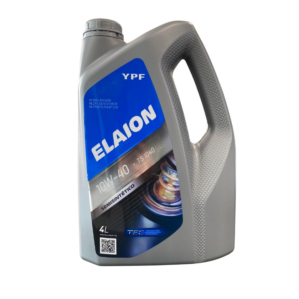 Lubricante Semisintético 10W40 4 Lts YPF Elaion - Easy