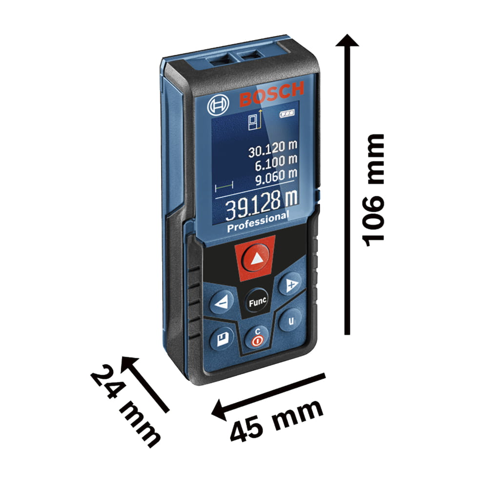 Medidor Láser de Distancia Digital 50 Mts GLM 50-12 Bosch - Easy