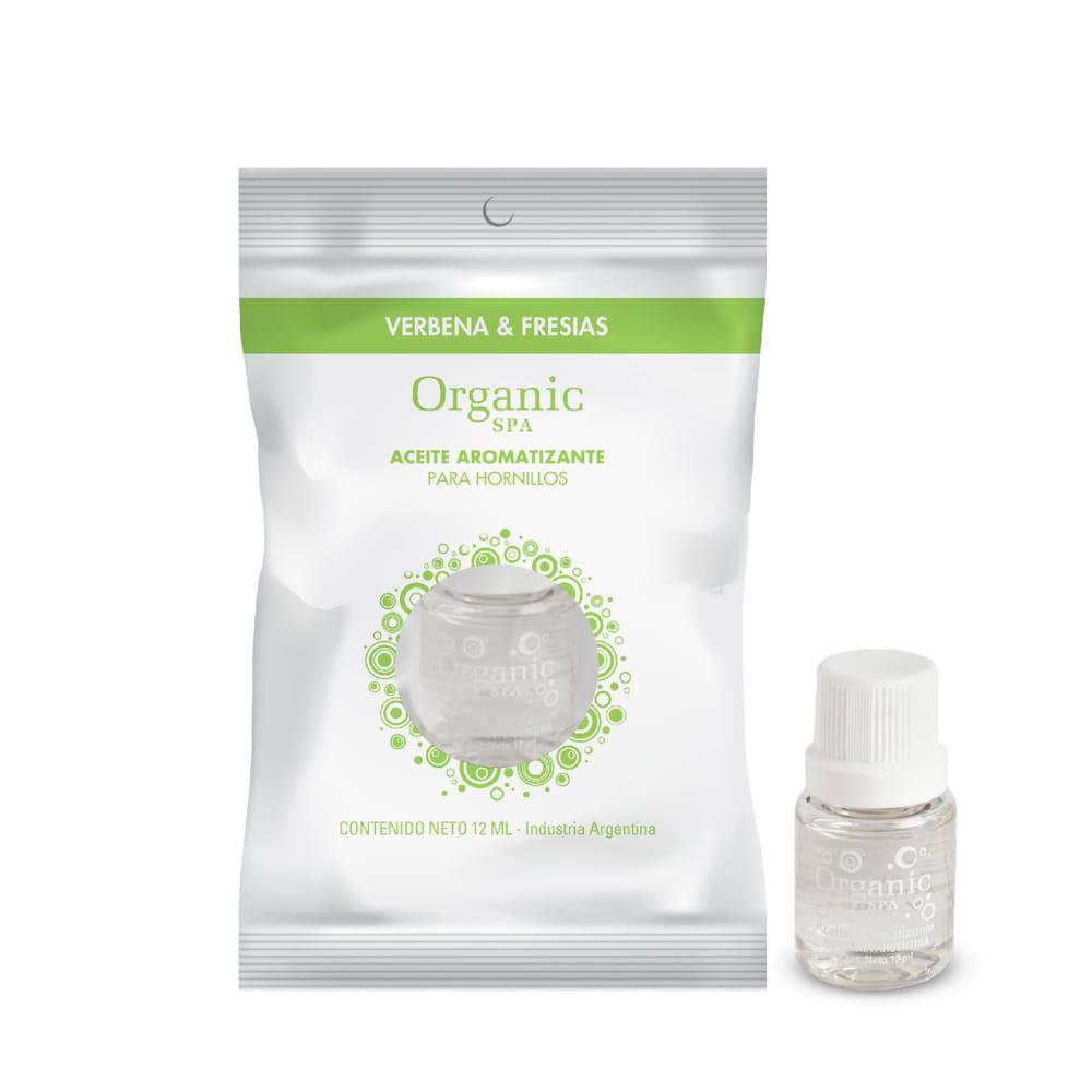 Aceite Aromatizante Verbena Y Fresias Organic Spa - Easy