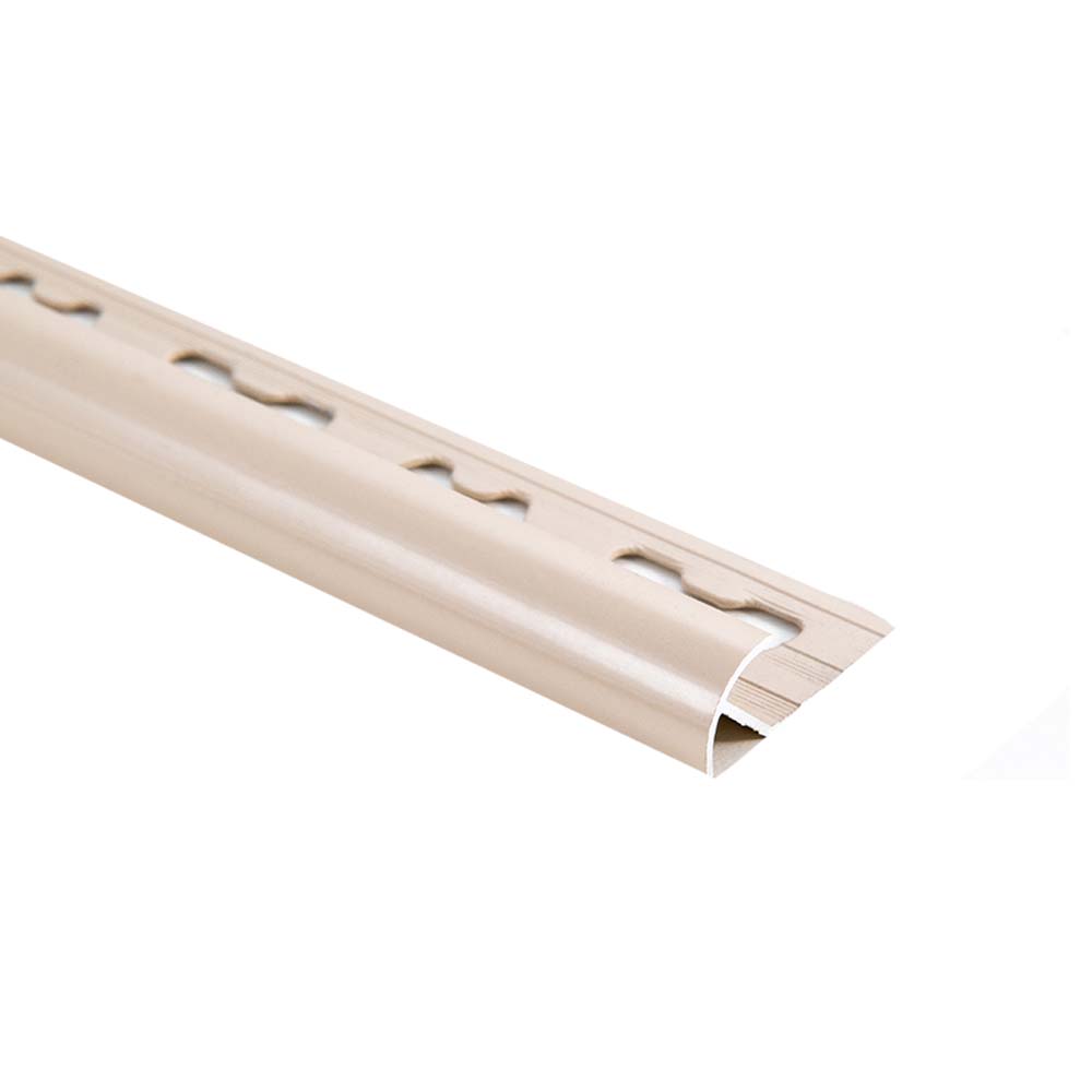 Guardacanto Aluminio Champagne 9x2500 Moldumet - Easy