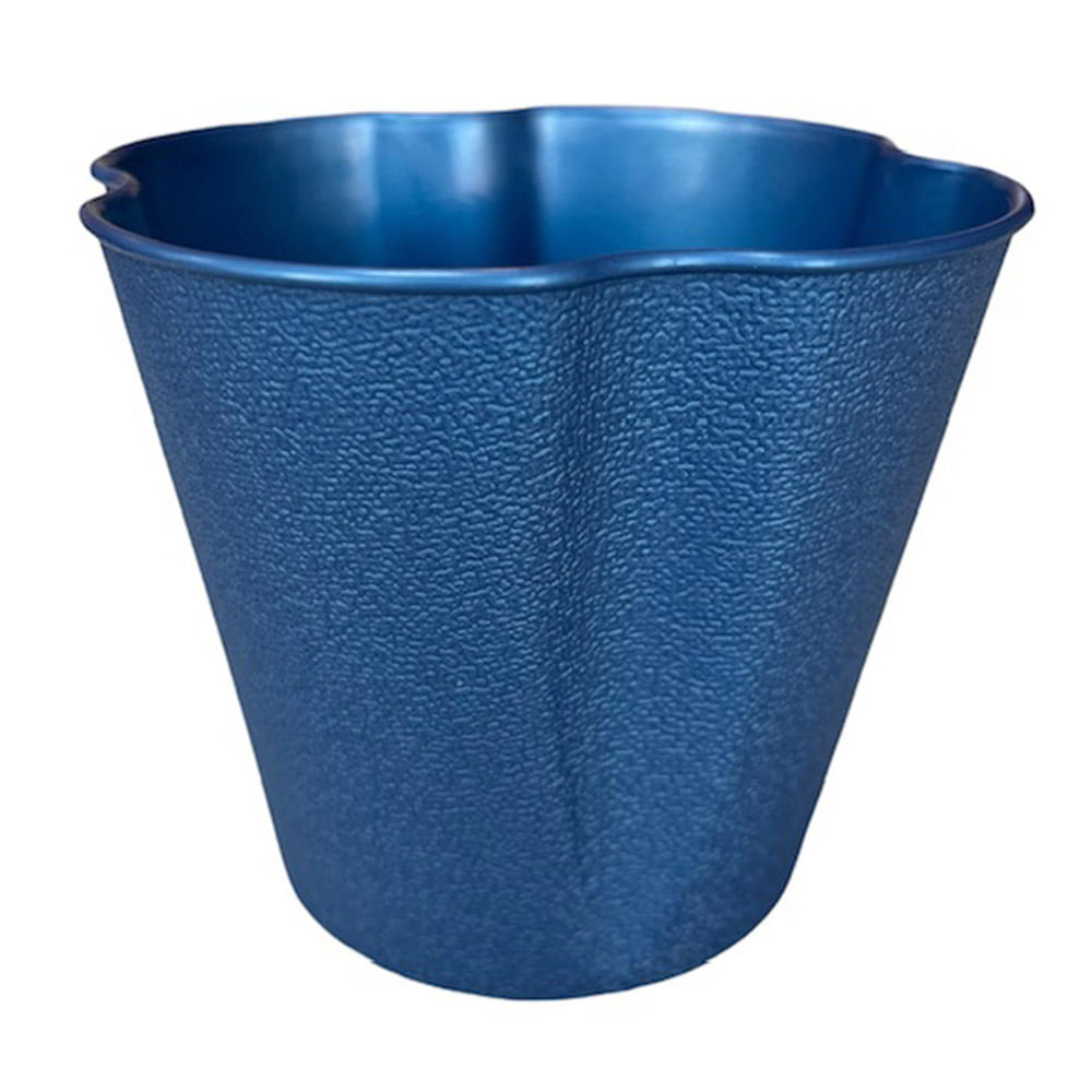Maceta Valeria 10 Cm Azul Metal Matri - Easy