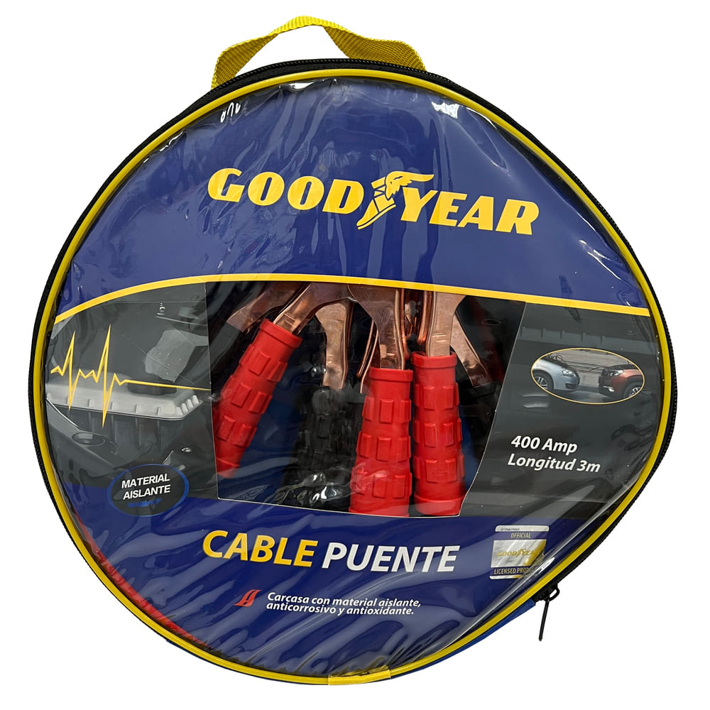 Cable Puente para Batería 400 Amp 3 Mts Goodyear - Easy