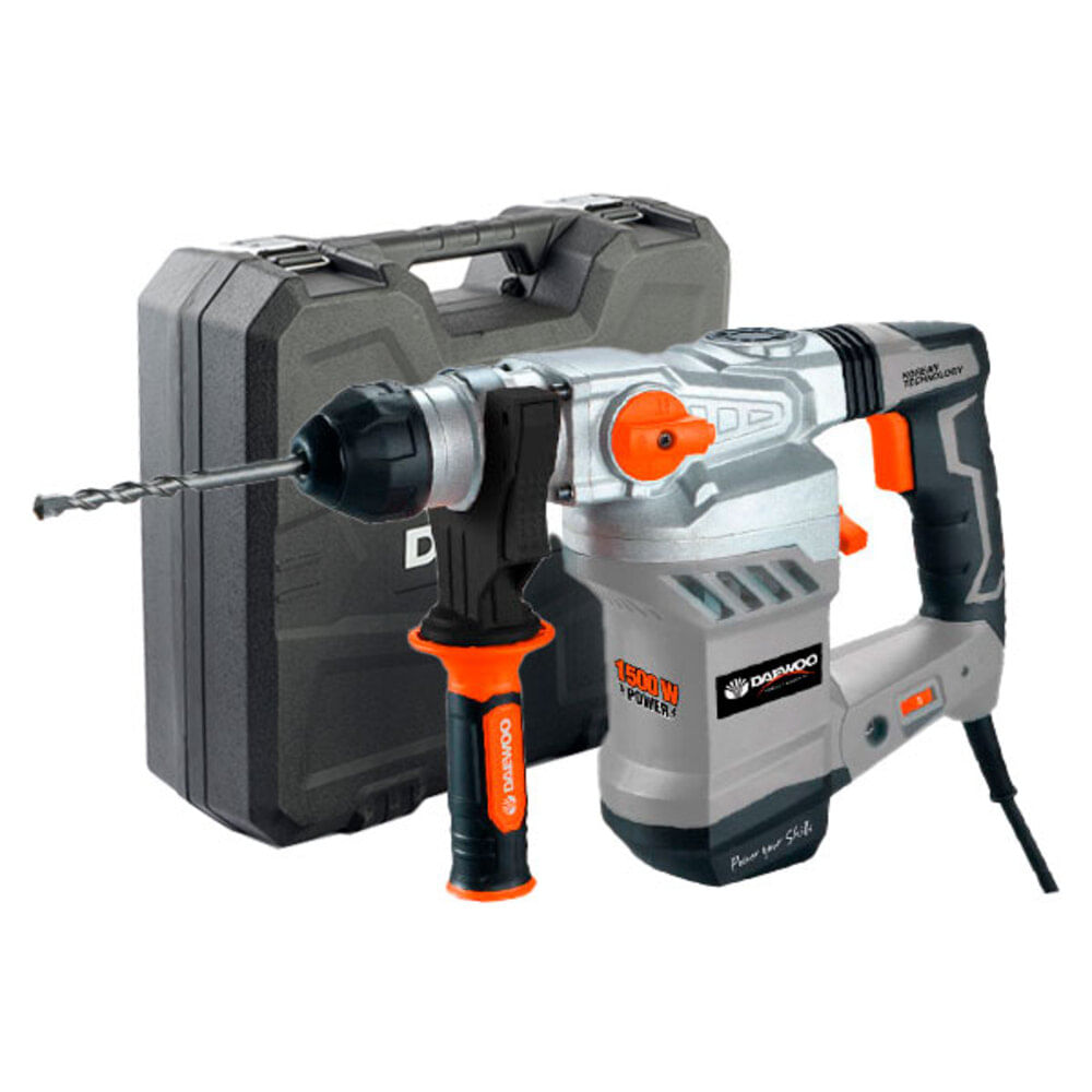 Rotomartillo 1500 W + Maletín Daewoo - Easy