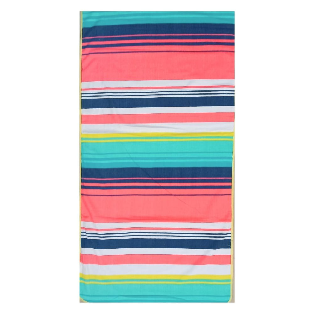 TOALLON ALGODÓN PLAYERO 75X150CM SURTIDO - Easy