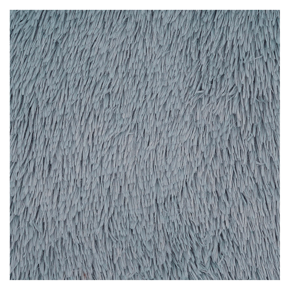 Alfombra Shaggy Color 60x90 Cm Pdq Bluish Grey Cotidiana - Easy