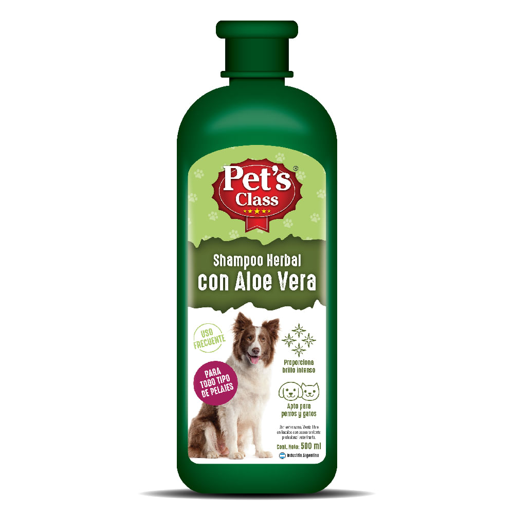 Shampoo 500 Ml Aloe Vera Pet's Class - Easy