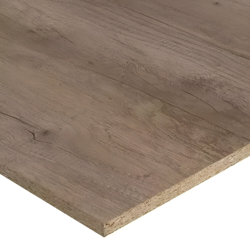 Placa Melamina Roble Nebraska Gris 18Mm 260x183Cm Egger - Easy