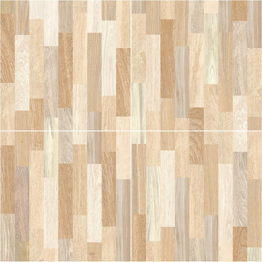 Cerámico para Piso 46x46 Cm Beige Simil Madera Arrayan Allpa - Easy