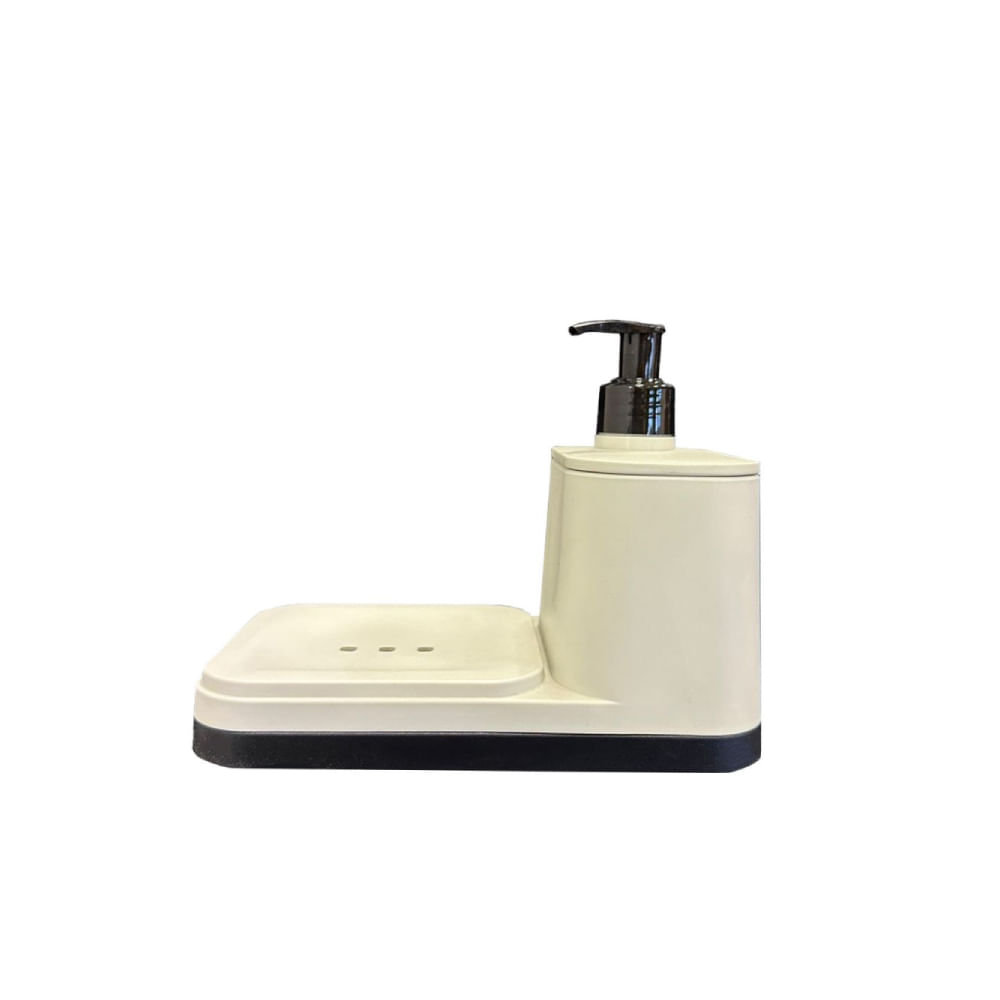 Dosificador Plástico Beige 18,6X10,4X8 Cm Buply - Easy