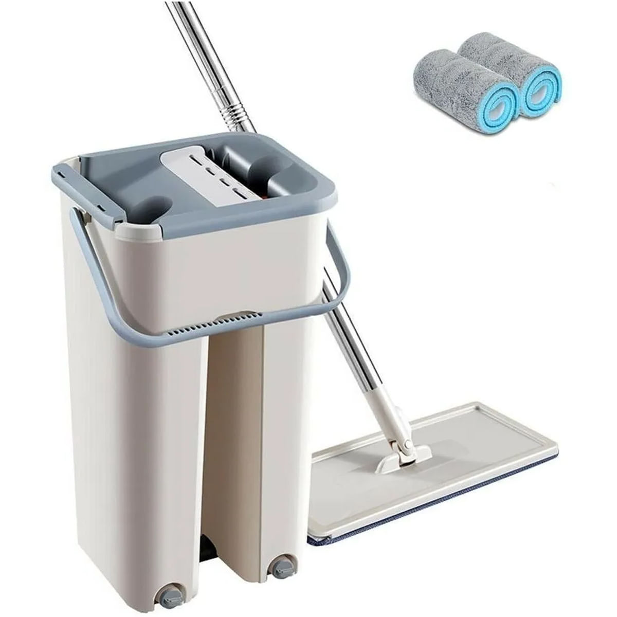 Trapeador Vertical 5 Lts Plástico Gris Fary Home - Easy