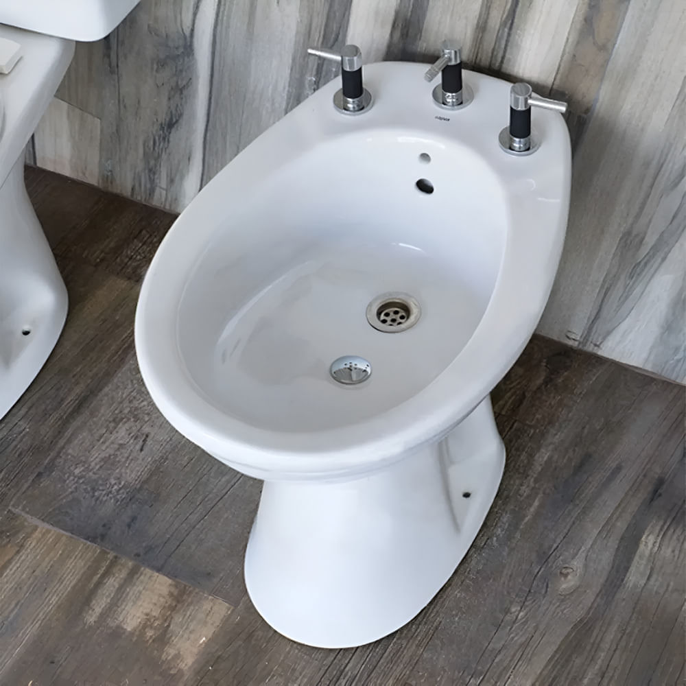 Bidet 3 Agujeros Italiana Blanco Roca - Easy