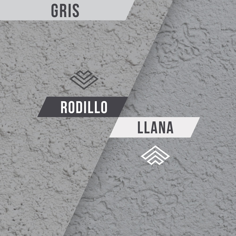 Revestimiento Texturizado Interior/Exterior Gris 30 Kg Ancaflex - Easy