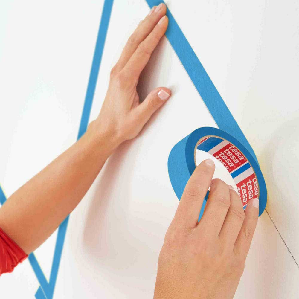 Cinta de Enmascarar UV Azul 50 Mm X 50 Mts Tesa - Easy