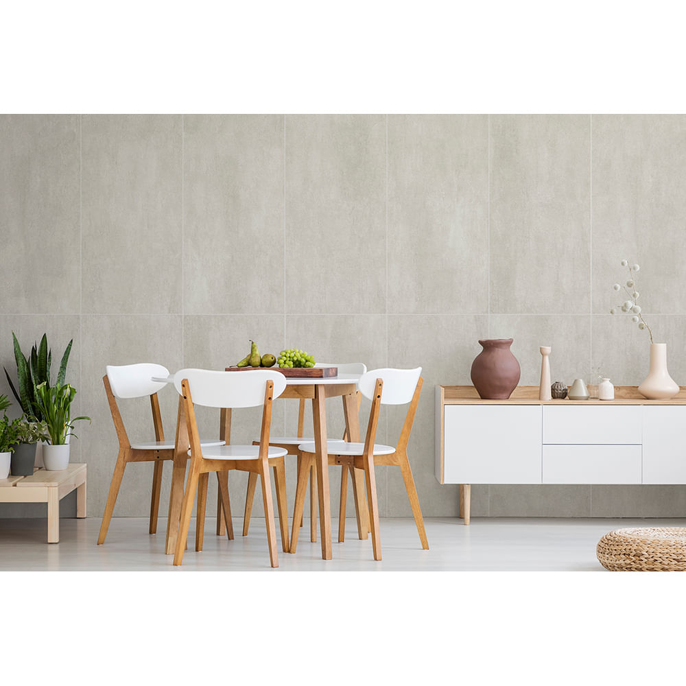 Piso Porcellanato Manhattan White 80X80 C/1.92M2 Alberdi - Easy