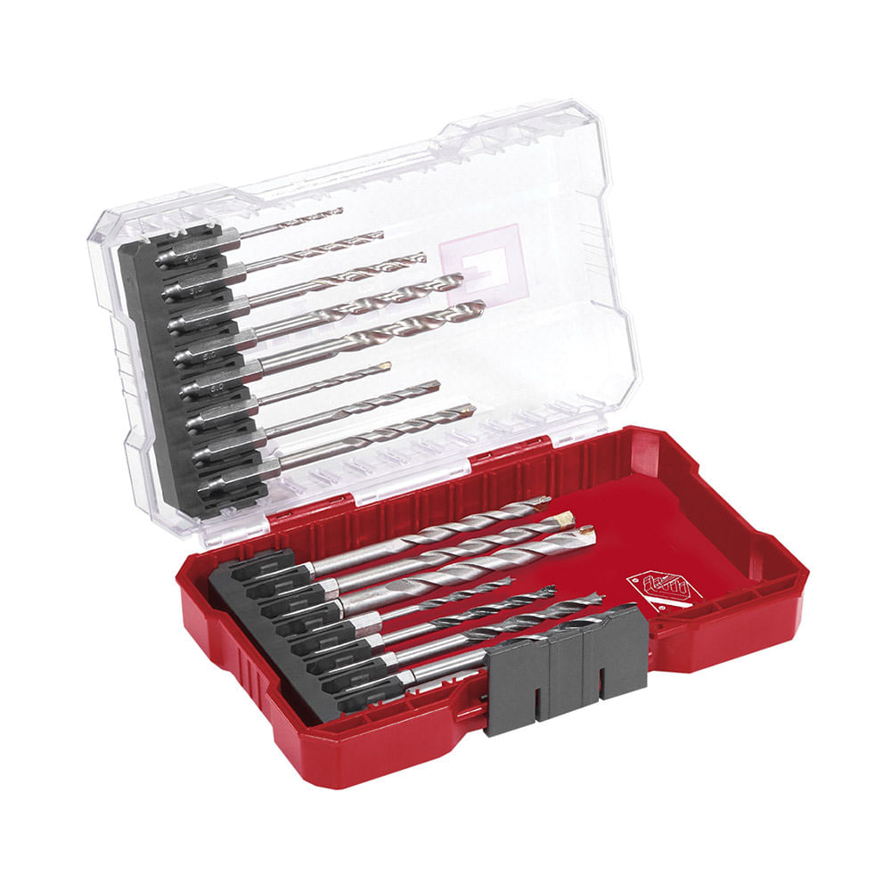 Set de Brocas para Madera Metal y Cemento 16 Piezas Kwb - Easy