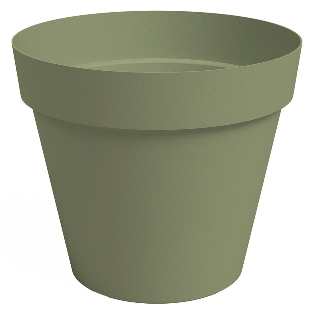 Maceta Plástico Capri Eucaliptus 18 Cm Outzen - Easy