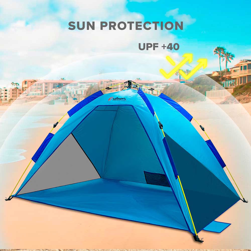 Carpa De Playa 210x140x150 Cm Outdoors Professional 9007 - Easy