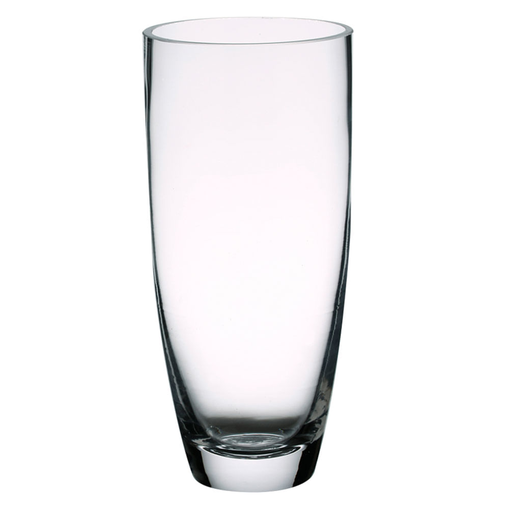 Florero Vidrio 23 Cm Transparente Cotidiana - Easy